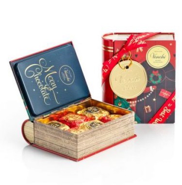 Elegant julebog med lækre chokolader | Venchi chokolade